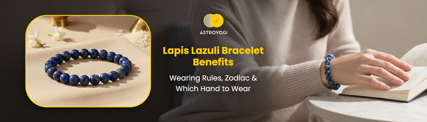 Lapis Lazuli Bracelet Benefits, Wearing Rules, Zodiac & Which Hand to ...