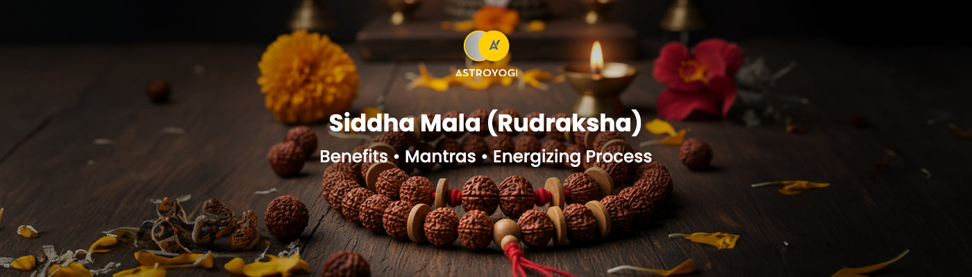 Siddha Mala: Benefits, Mantras & Energizing Process – Astroyogi Store